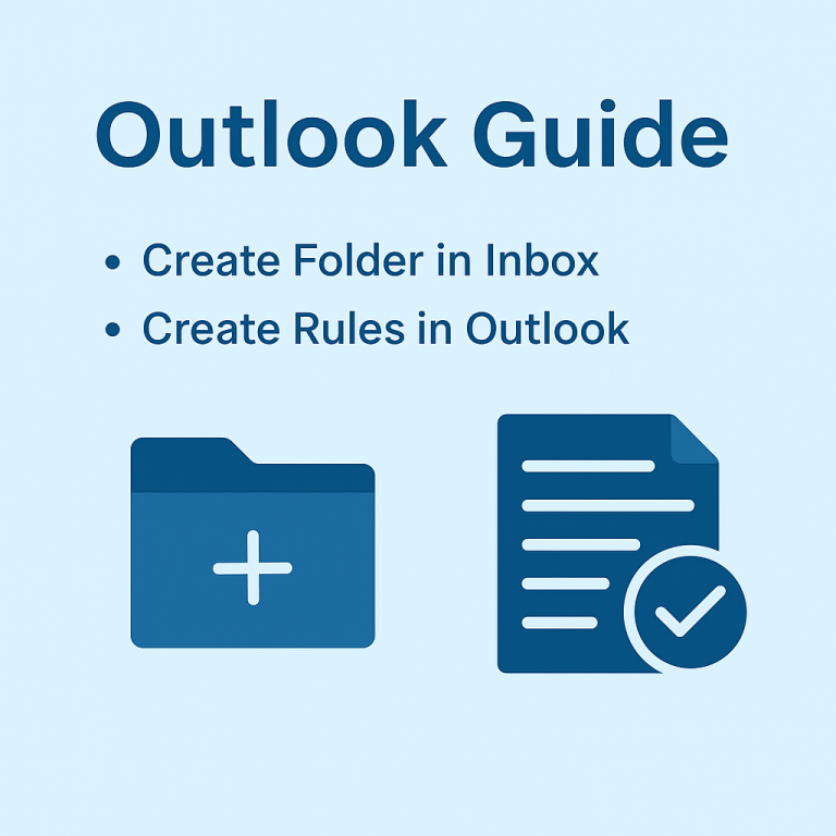 HƯỚNG DẪN TẠO FOLDER + RULES TRONG OUTLOOK & OUTLOOK WEB (OWA) - IT ...
